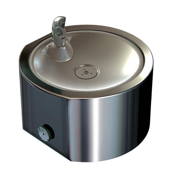 Outdoor Pet Fountain | Satin Stainless | Bubblers Australia